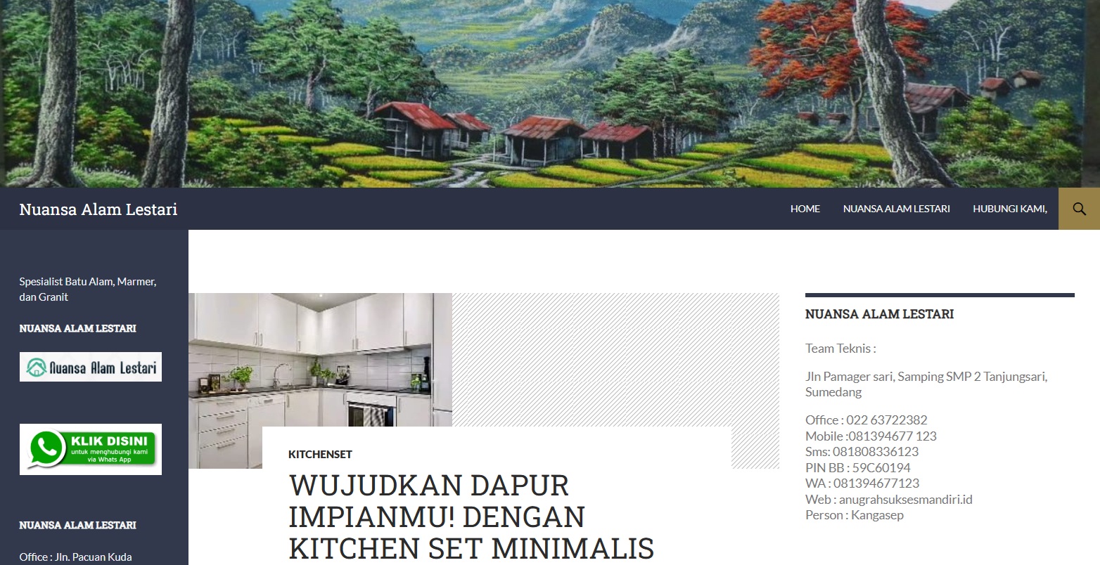 Nuansa Alam Lestari - Anugrah sukses mandiri.cv